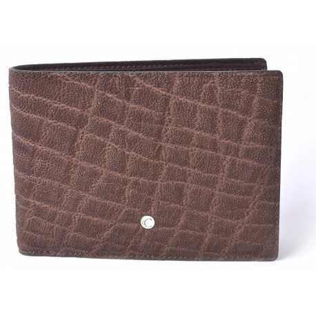 Men's Brown Horizontal Elephant Wallet - La Petite Croisette